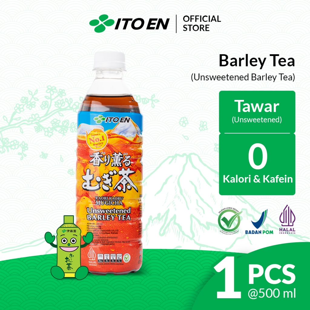 Jual ITO EN Unsweetened Barley Tea 500 ml - Teh Barley No Sugar | Shopee Indonesia