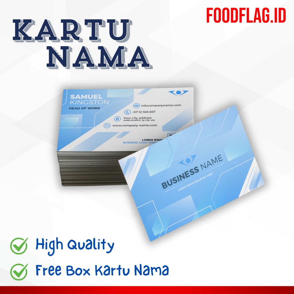 Jual Kartu Nama Full Color | Shopee Indonesia