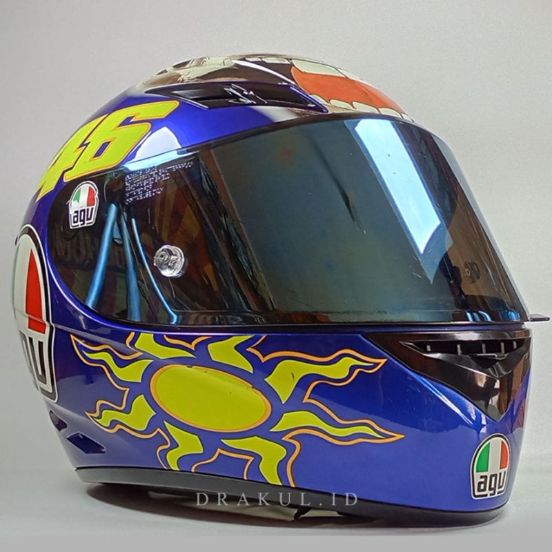 Jual Helm AGV Donkey VR46 | Shopee Indonesia