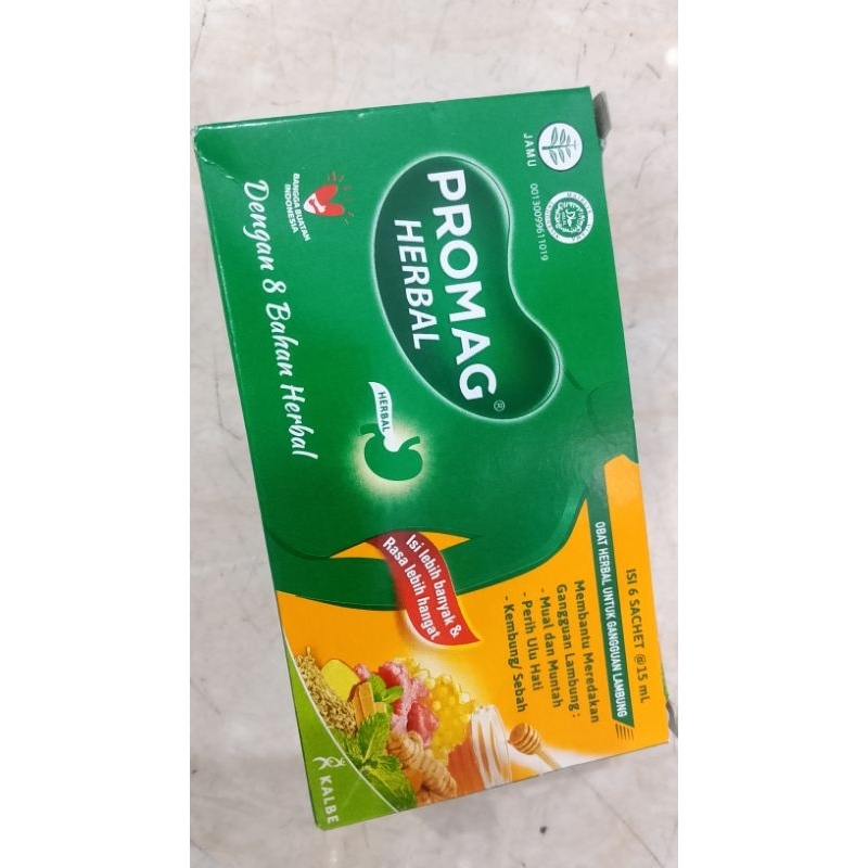 Jual Promag Herbal Obat Kembung Liquid Box 6×10/15ml | Shopee Indonesia