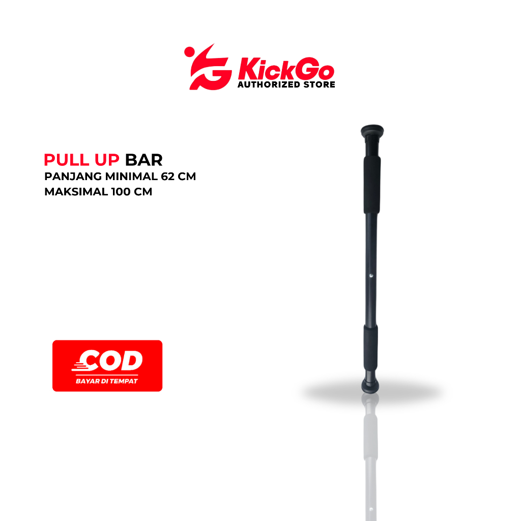 Jual KickGo Pull Up Bar Pintu Door Chinning Adjustable Tiang Chin Up ...