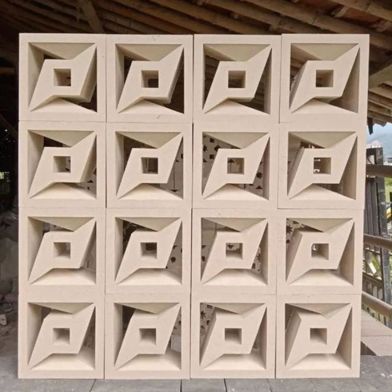 Jual Roster beton minimalis loster fasad dekorasi rumah impian bahan ...