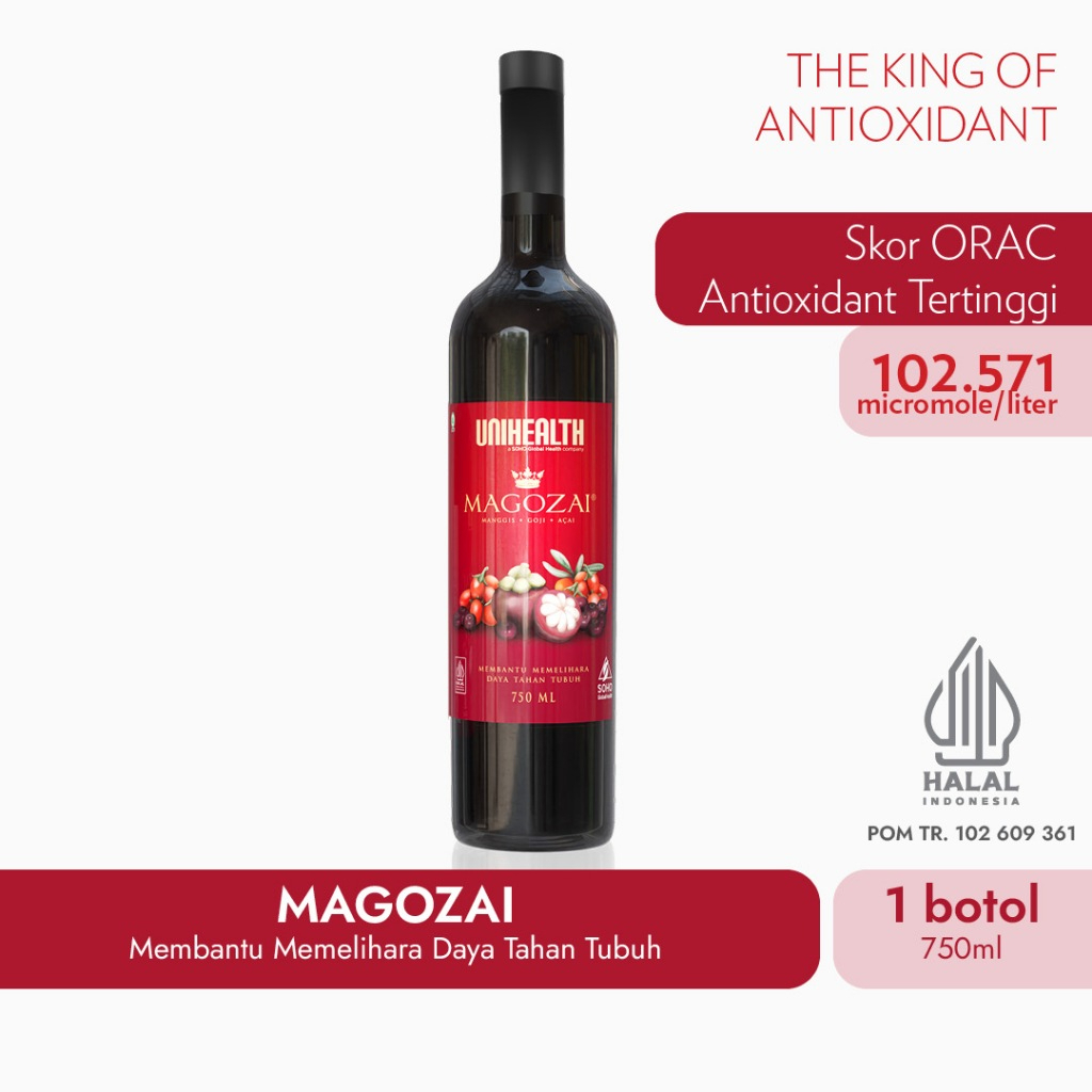 Jual Magozai 750ml Unihealth Asli Original 100% Termurah kemasan baru ...