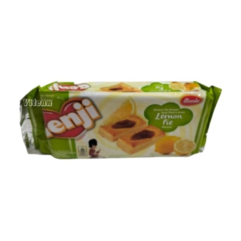 Jual biskuit Genji lemon pie 85gr monde | Shopee Indonesia