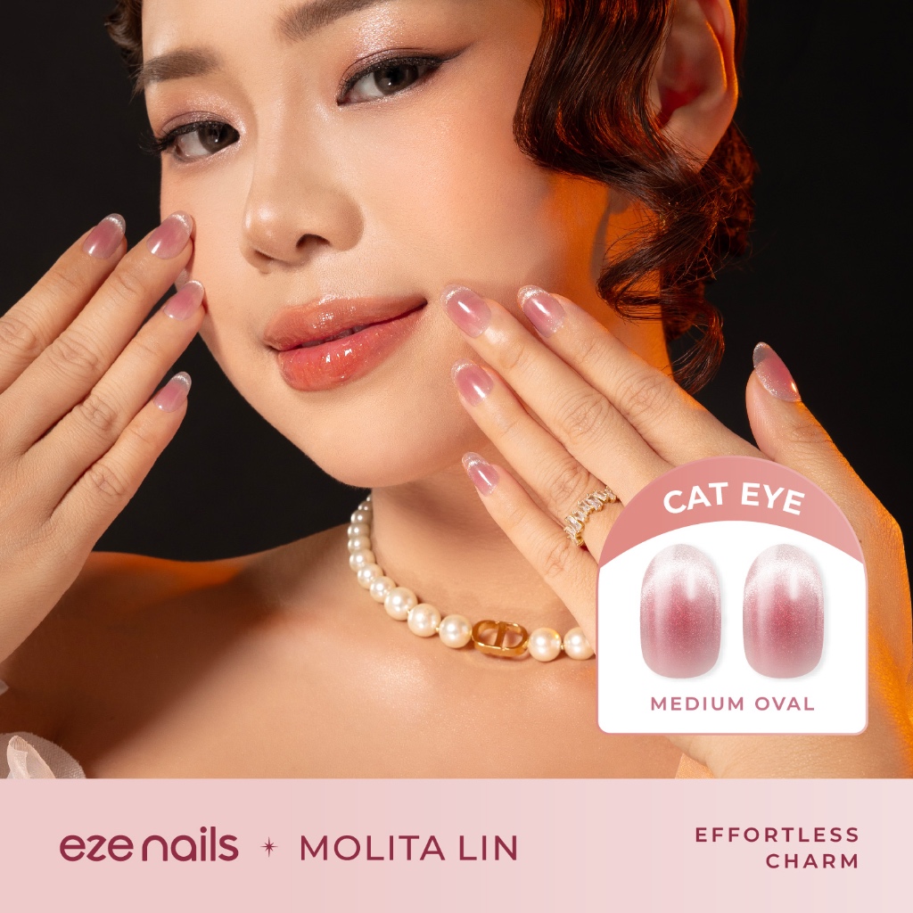 Jual Eze Nails x Molita Lin - Effortless Charm Spot On Manicure (Kuku ...
