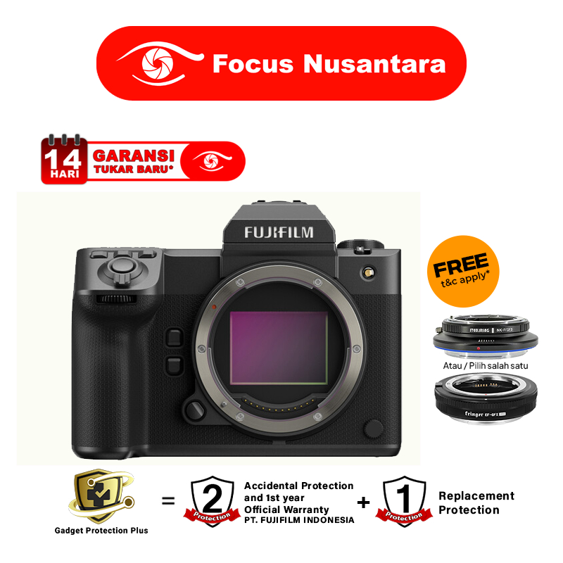 Jual Fujifilm GFX 100 II Body Only / Fuji GFX100 Mark 2 GFX100II - GARANSI RESMI | Shopee Indonesia