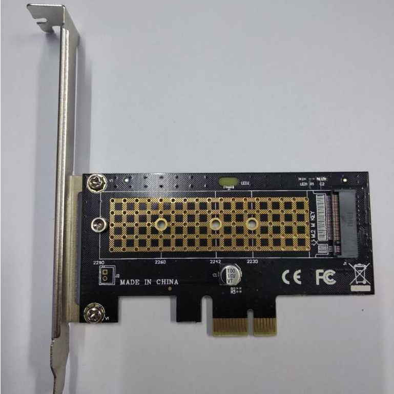 Jual PCI Express x1 to NVMe SSD Netline adapter PCIE converter ssd pci ...