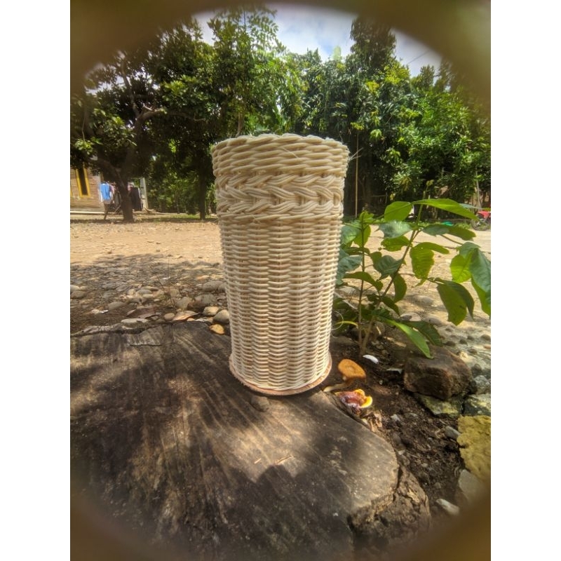 Jual pot rotan natural T 20 | Shopee Indonesia