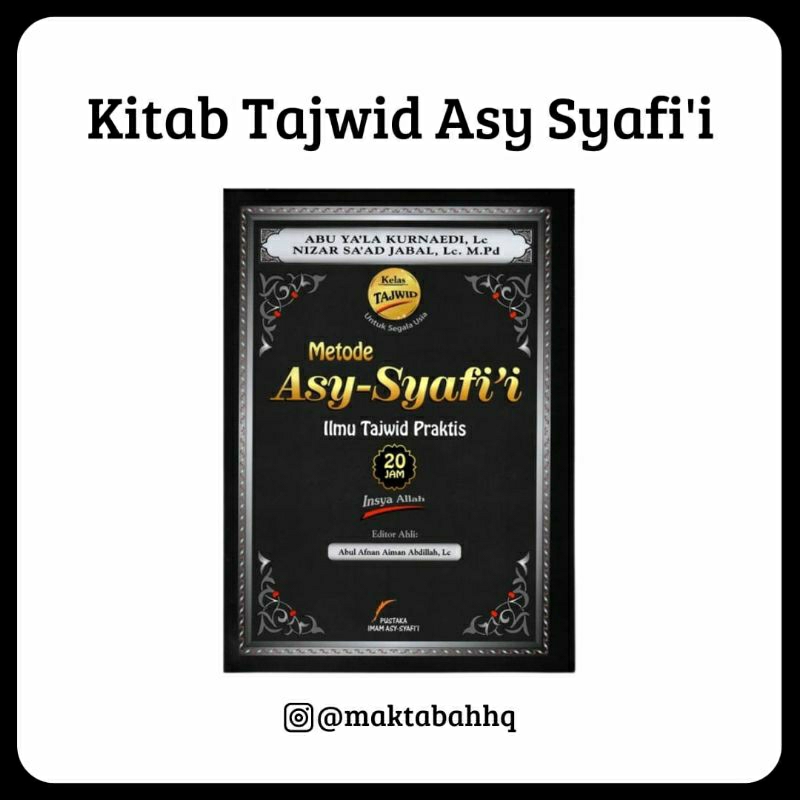 Jual Kitab Tajwid Asysyafi'i Sistem Praktis 20 jam | Shopee Indonesia