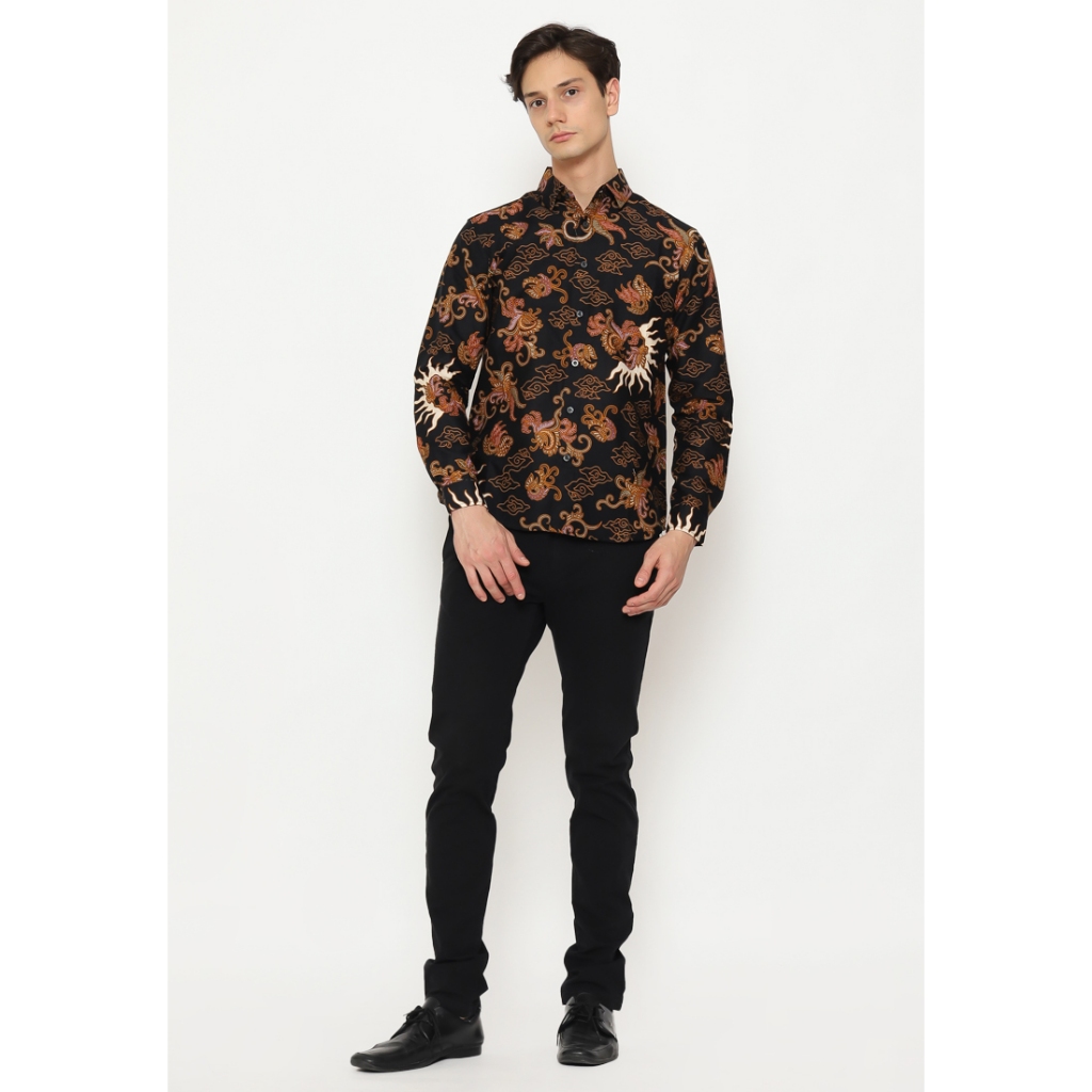Jual Waskito Kemeja Batik Katun Pria Lengan Panjang Harga Spesial ...
