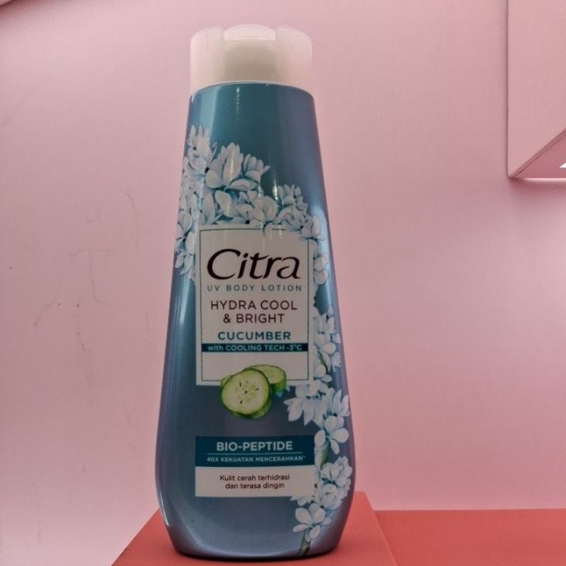 Jual Citra UV Body Lotion Hydra Cool & Bright 210ml | Shopee Indonesia
