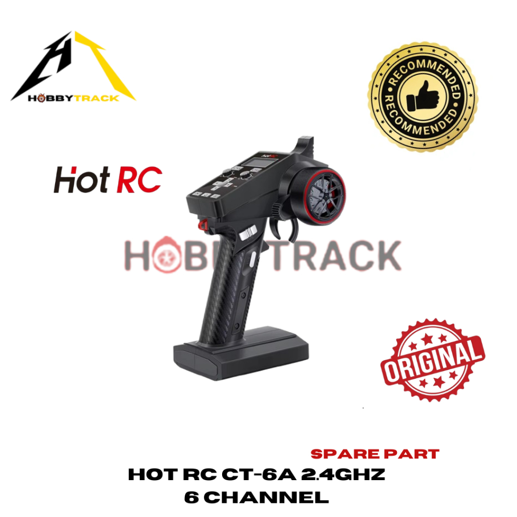 Jual Remote RC Hot RC 6CH 6 Channel CT-6A 2.4GHz | 100% Original ...