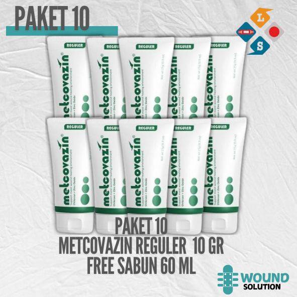 Jual PAKET METCOVAZIN REGULER 10 GR | SALEP LUKA| ZINC CREAM | Shopee ...