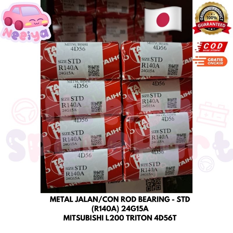 Jual METAL JALAN/CON ROD BEARING | STD - (R140A) 24G15A | MITSUBISHI ...