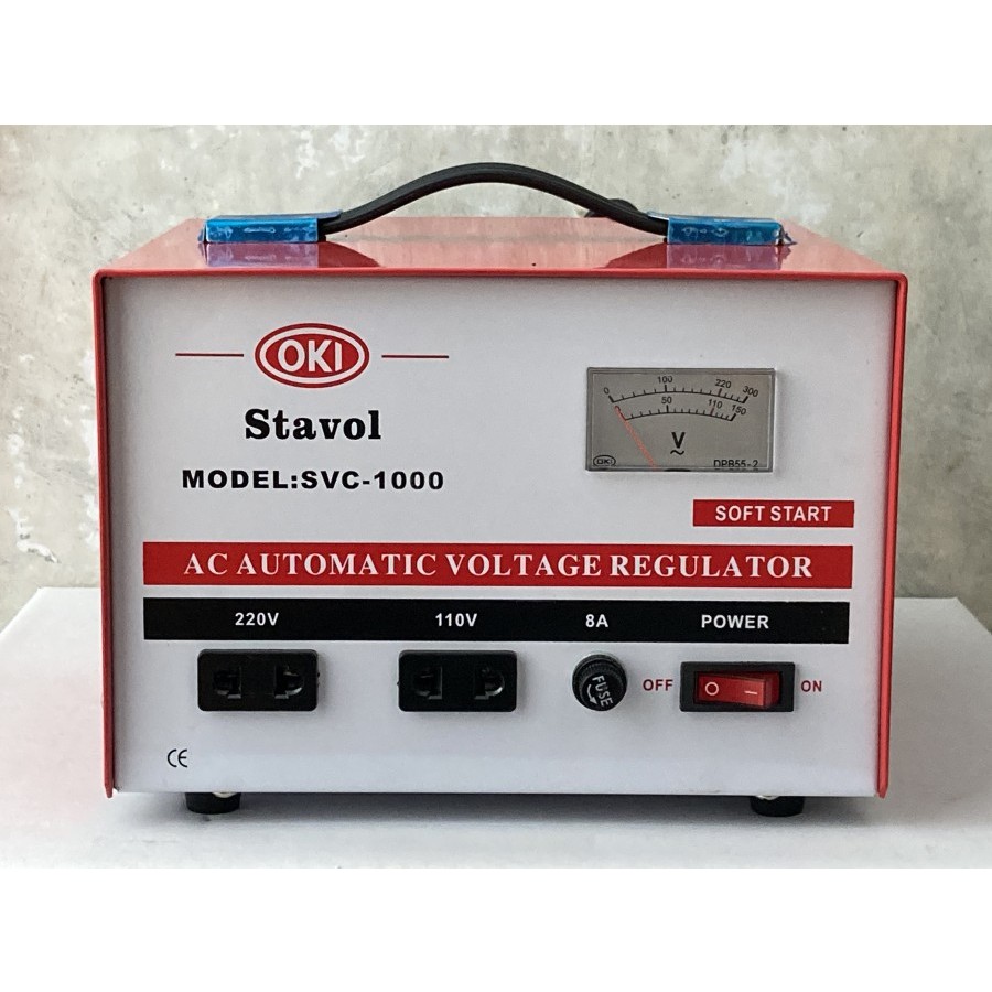 Jual Stabilizer Stavol Oki 1000W / Stavolt OKI 1000 Watt / Stabiliser ...