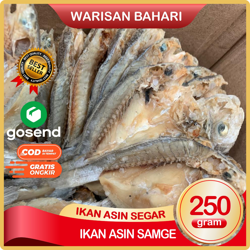 Jual Samge Ikan Asin Samge Super Segar Dan Fresh | Shopee Indonesia
