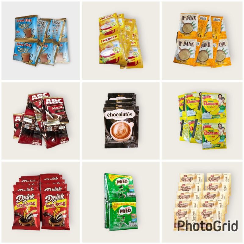 Jual Minuman renceng terlengkap / kopi good day / beng beng drink ...