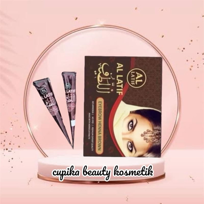 Jual p,zz - HENNA ALIS AL LATIF EYEBROW CONE - SULAM TATTO HENA ALIS ...