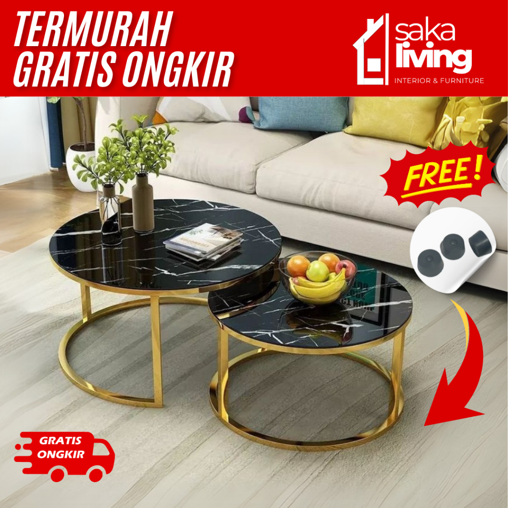 Jual Meja Tamu Set Meja Ruang Tamu Minimalis Meja Marmer Furniture ...