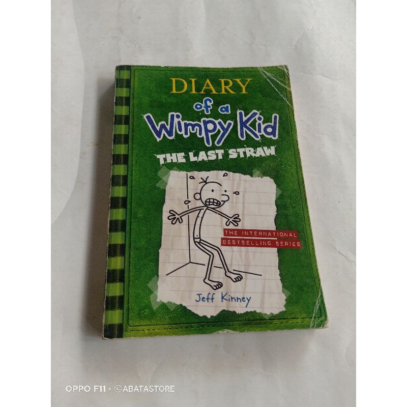 Jual BUKU DIARY OF A WIMPY KID THE LAST STRAW JEFF KINNEY | Shopee ...