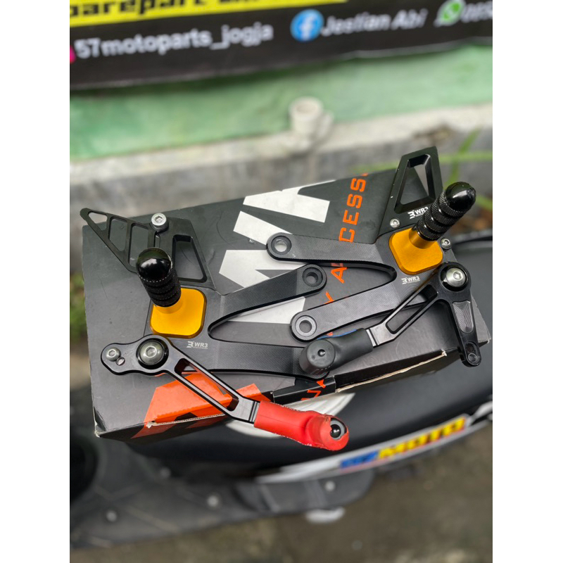 Jual Footstep/Underbone WR3 V-Series For ZX25 ZX25R ZX4R | Shopee Indonesia