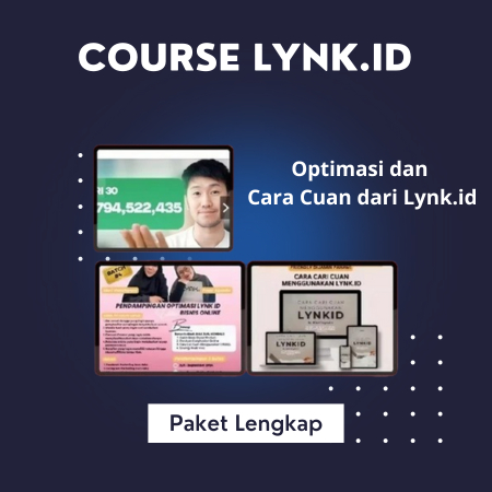 Jual (SA0020) Paket Lengkap belajar Lynk.id Bimbingan optimasi,cuan ...