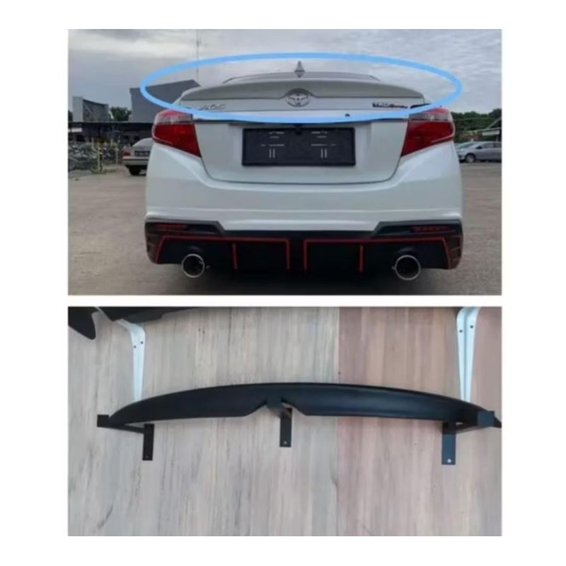 Jual spoiler Vios gen 3 termurah di Indonesia | Shopee Indonesia