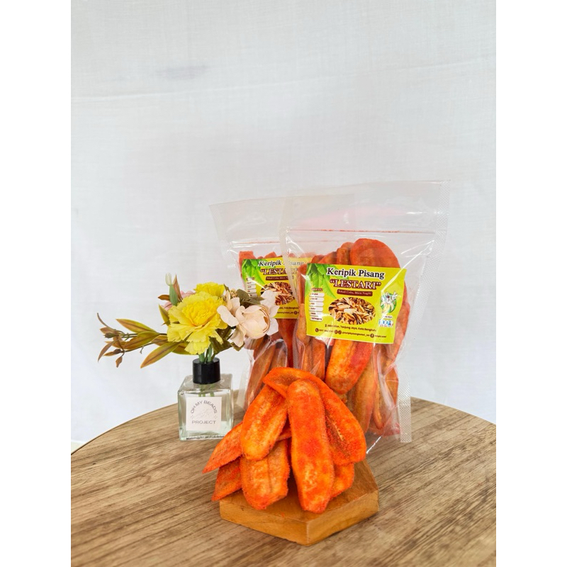 Jual Keripik Pisang Rasa Balado Pedas Manis Gurih Krispi 150 gram, 250 ...