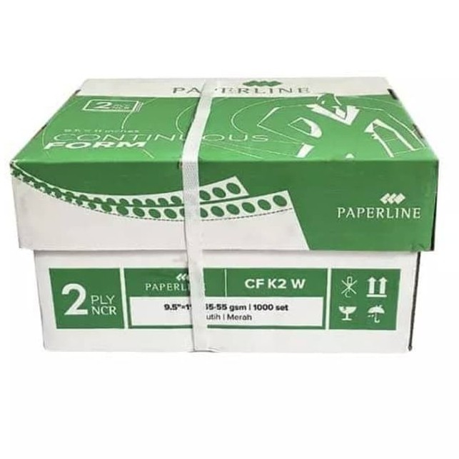 Jual Kertas Continuous Form 2 PLY PAPERLINE | Shopee Indonesia