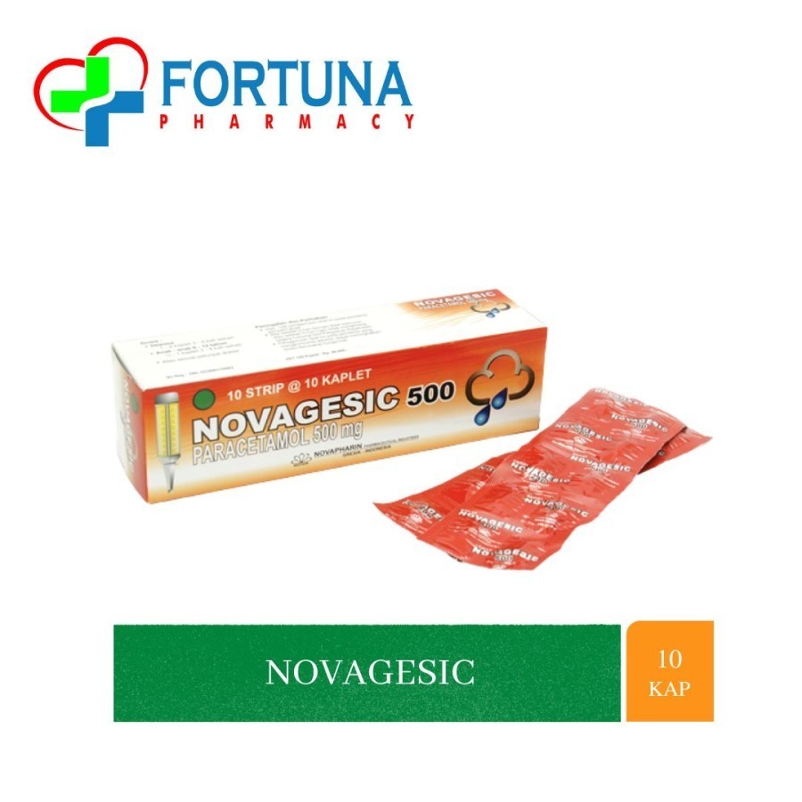 Jual NOVAGESIC 500 MG TABLET | Paracetamol Tablet 500mg | Obat Untuk ...