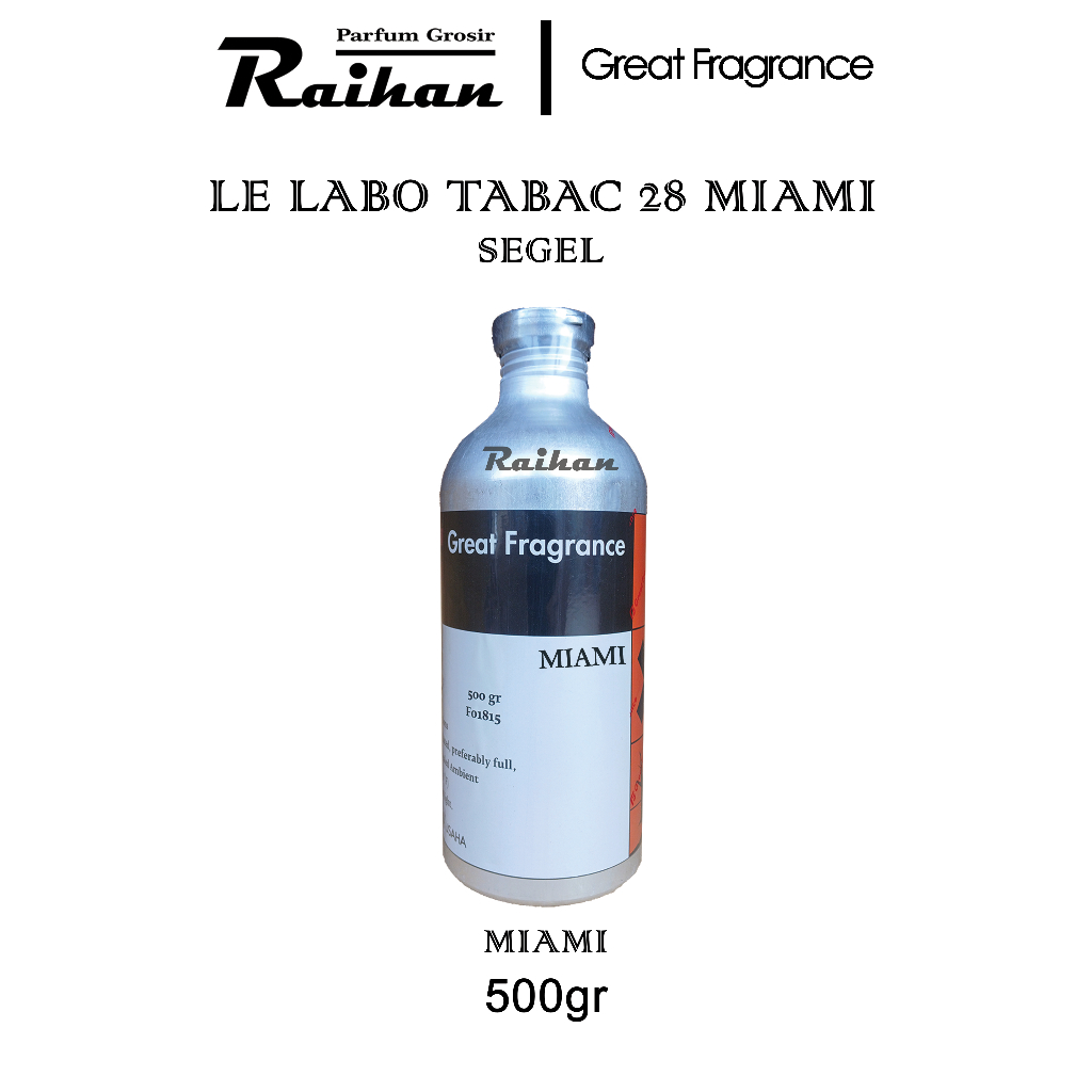 Jual MIAMI GF ( LE LABO TABAC 28 MIAMI ) SEGEL 500GR | Shopee Indonesia