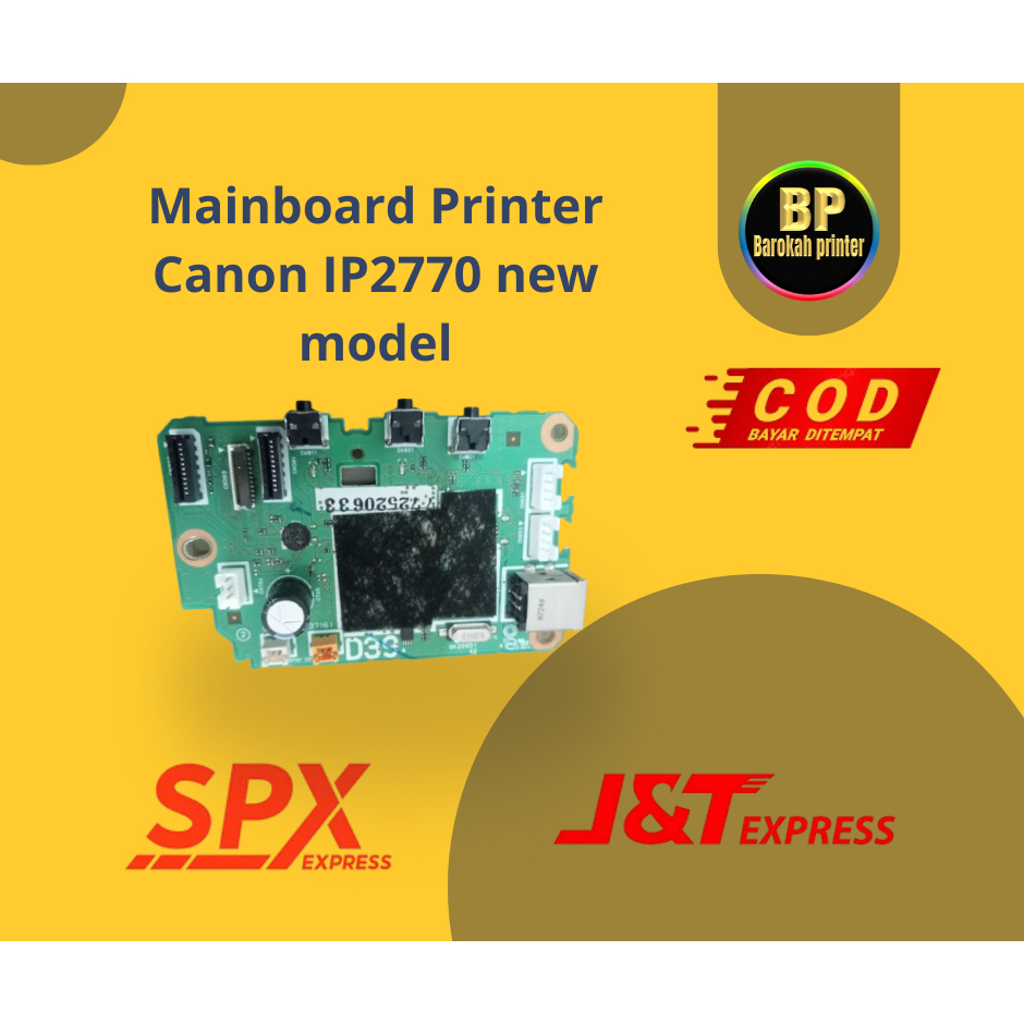 Jual Mainboard Printer Canon IP2770 Motherboard Canon IP 2770 Logic ...