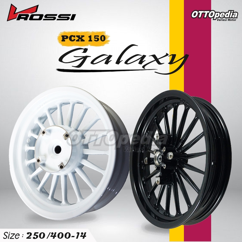 Jual Velg Pelek Racing Tapak Lebar Rossi All New PCX Lokal 150 / PCX ...