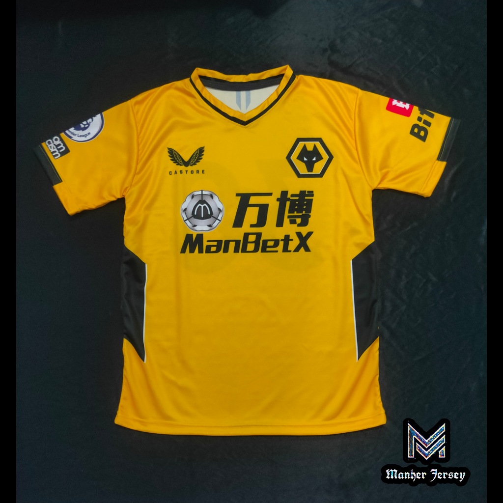 Jual JERSEY WOLVERHAMPTON 2021 2022 FULL PRINTING | Shopee Indonesia