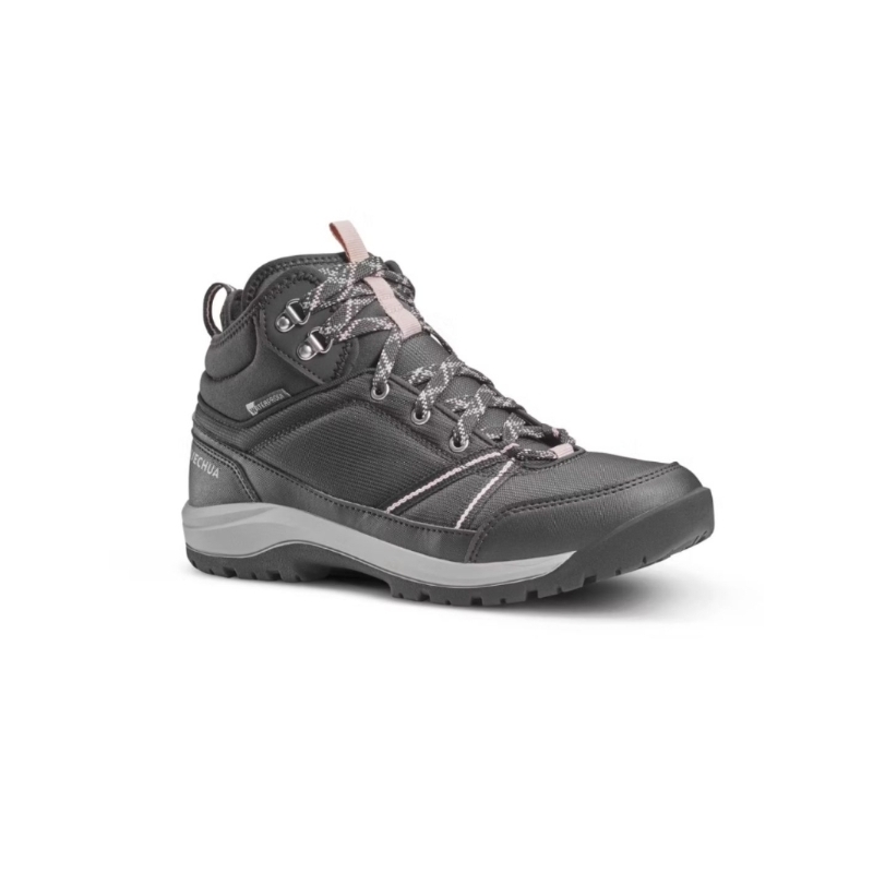 Jual Sepatu Quechua NH100 MID Black | Shopee Indonesia