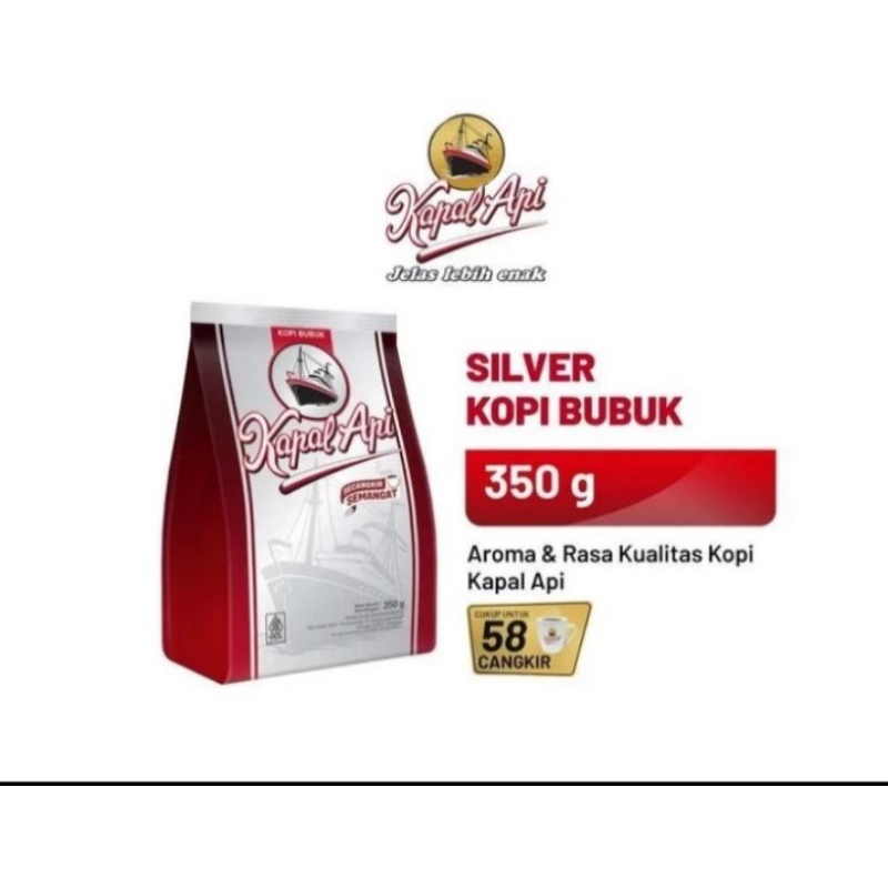 Jual Kopi kapal Api Silver 350g | Shopee Indonesia