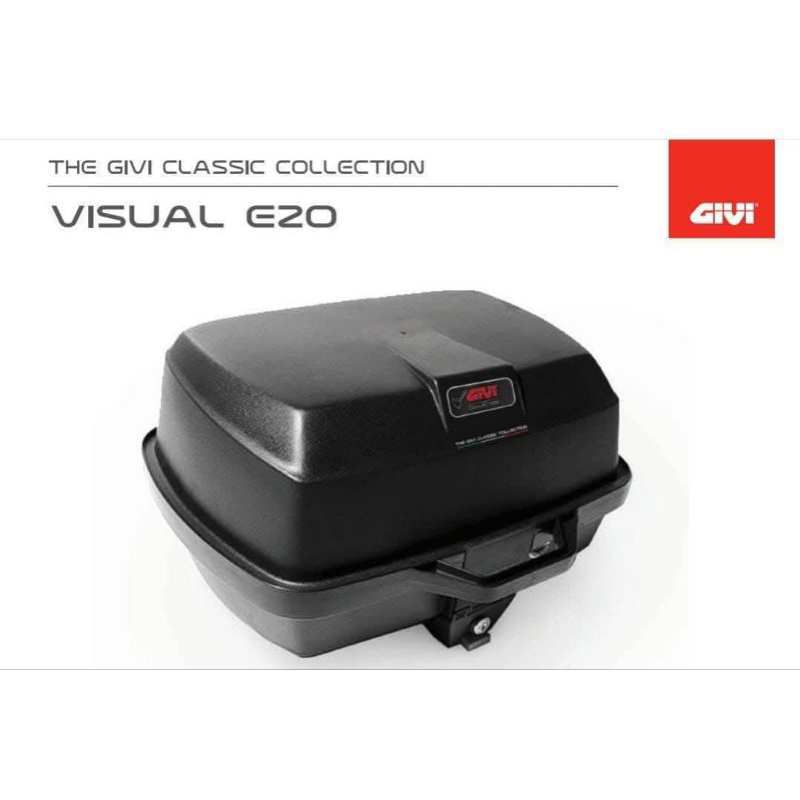 Jual Box GIVI E20 Clasic Black Edition | Shopee Indonesia