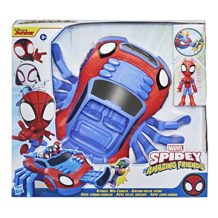 Jual Spidey and His Amazing Friends Ultimate Web-Crawler Spidey Stunner ...