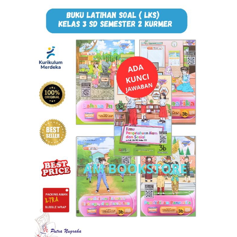 Jual BUKU LATIHAN SOAL ( LKS ) ZAMRUD UNTUK KELAS 3 SD/ MI SEMESTER 2 KURIKULUM MERDEKA DARI ...
