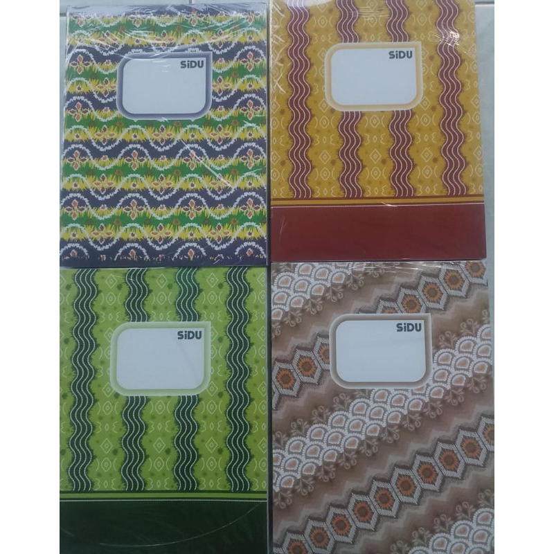Jual 1 Pak Buku Tulis Sidu Isi 38 Batik / Karakter (10buku) | Shopee ...