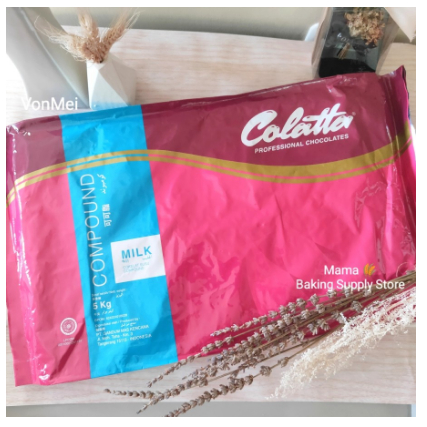 Jual COLATTA Compound Milk Chocolate Cokelat Compound Colatta 500 gr ...