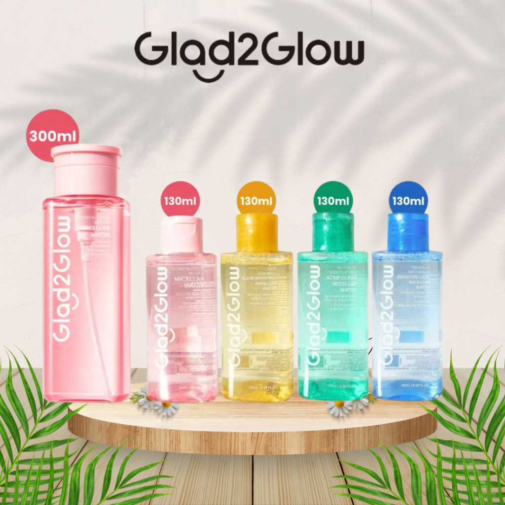 Jual MEMEY GLAD2GLOW Cherry Blossom Betaine Micellar Water | Yuja Vit C ...