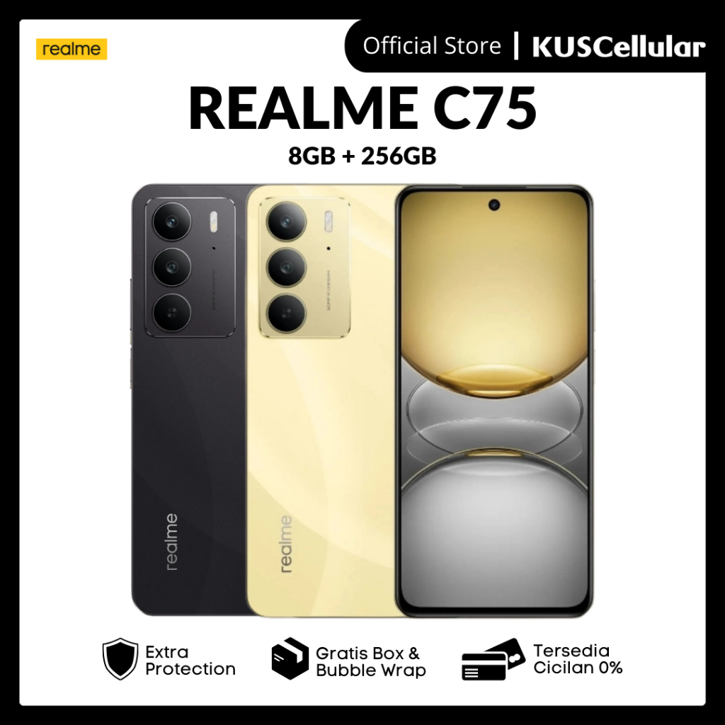 Jual REALME C75 8/256 GARANSI RESMI | Shopee Indonesia
