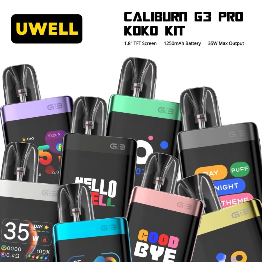 Jual Uwell Caliburn G3 Koko Pro 35W 1000mAh Pod Kit | Shopee Indonesia