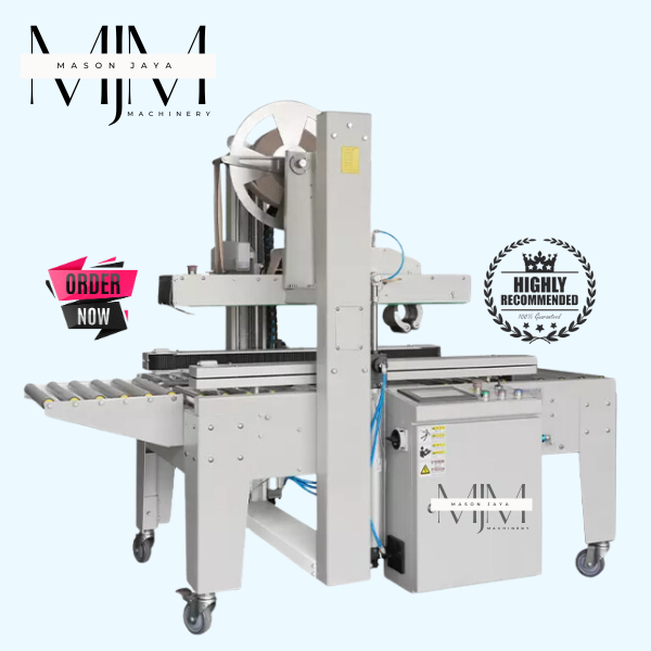 Jual Pneumatic Water Actived Tape Carton Sealing Machine HCS-55AW ...