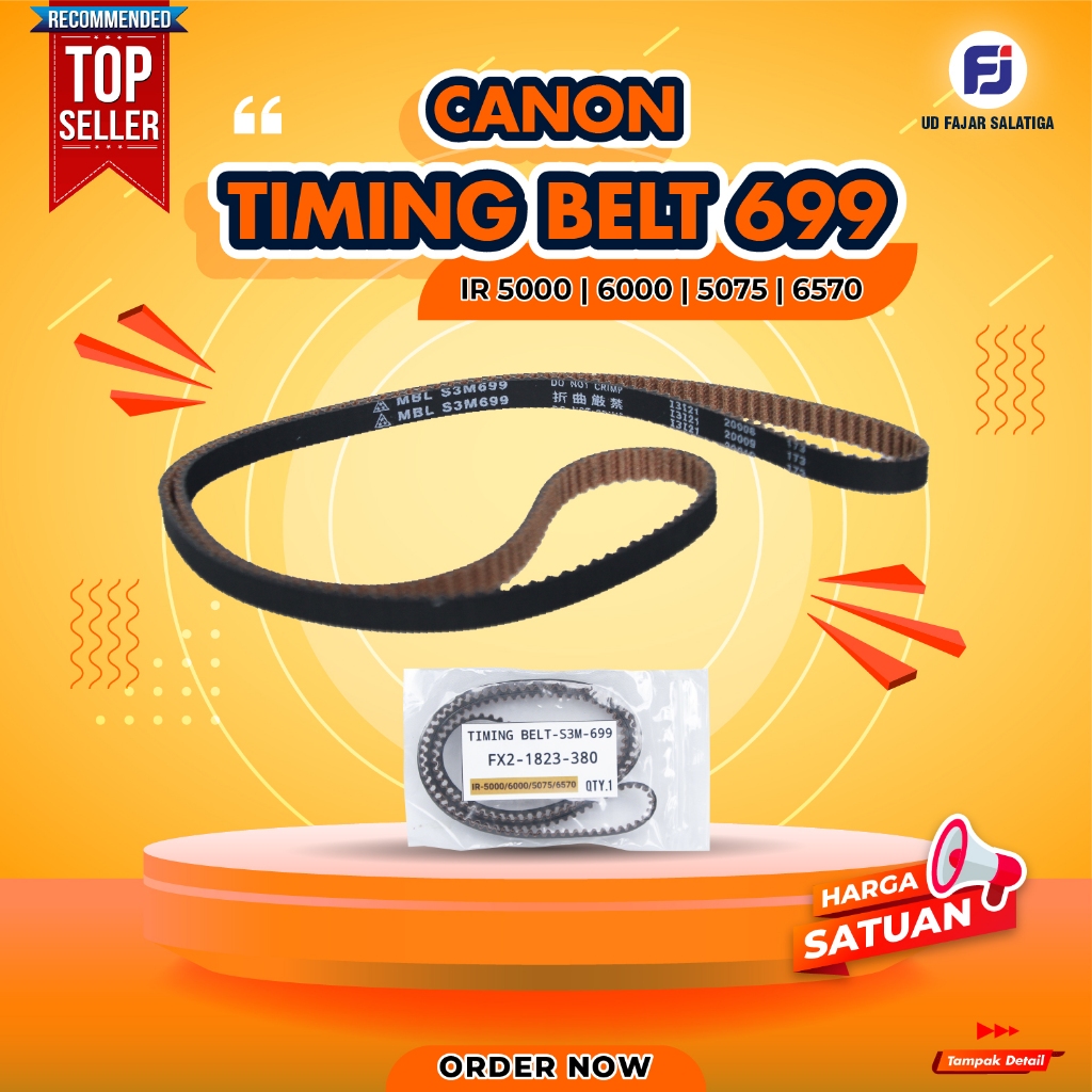 Jual TIMING BELT 699 CANON IR 5000 6570 5075 SERIES | Shopee Indonesia