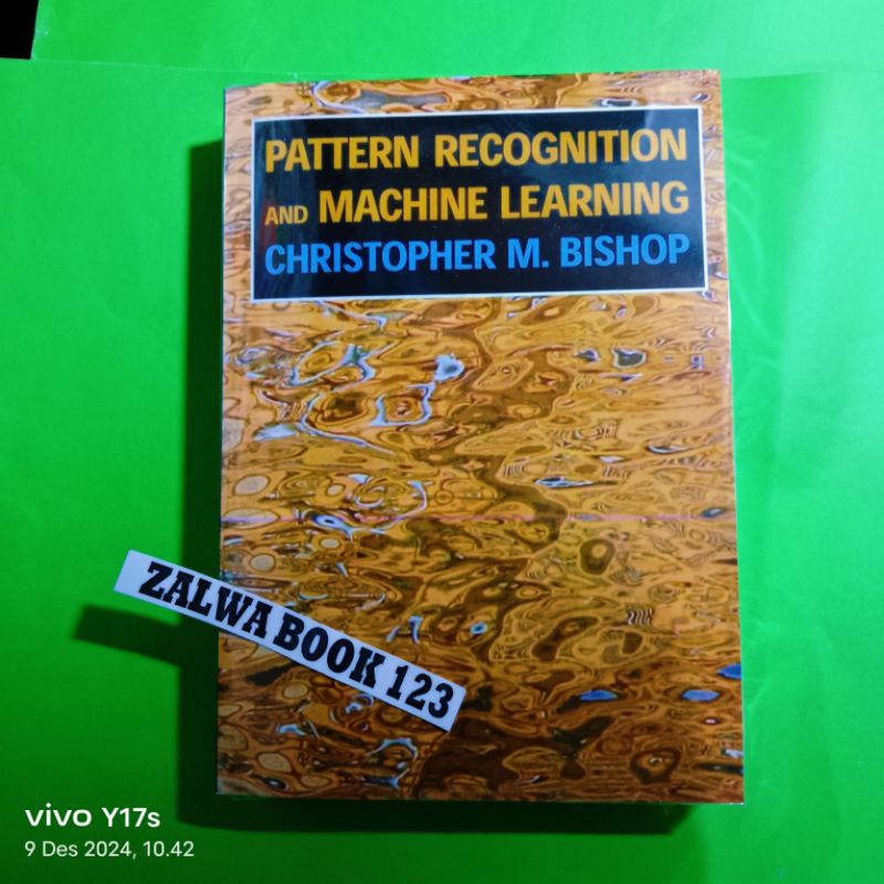 Jual Buku Pattern Recognition and Machine Learning Christopher M. Bishop | Shopee Indonesia