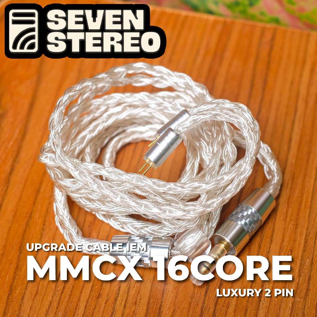 Jual MMCX 16 Core 2 Pin Luxury Upgrade Cable In Ear Monitor | Shopee ...