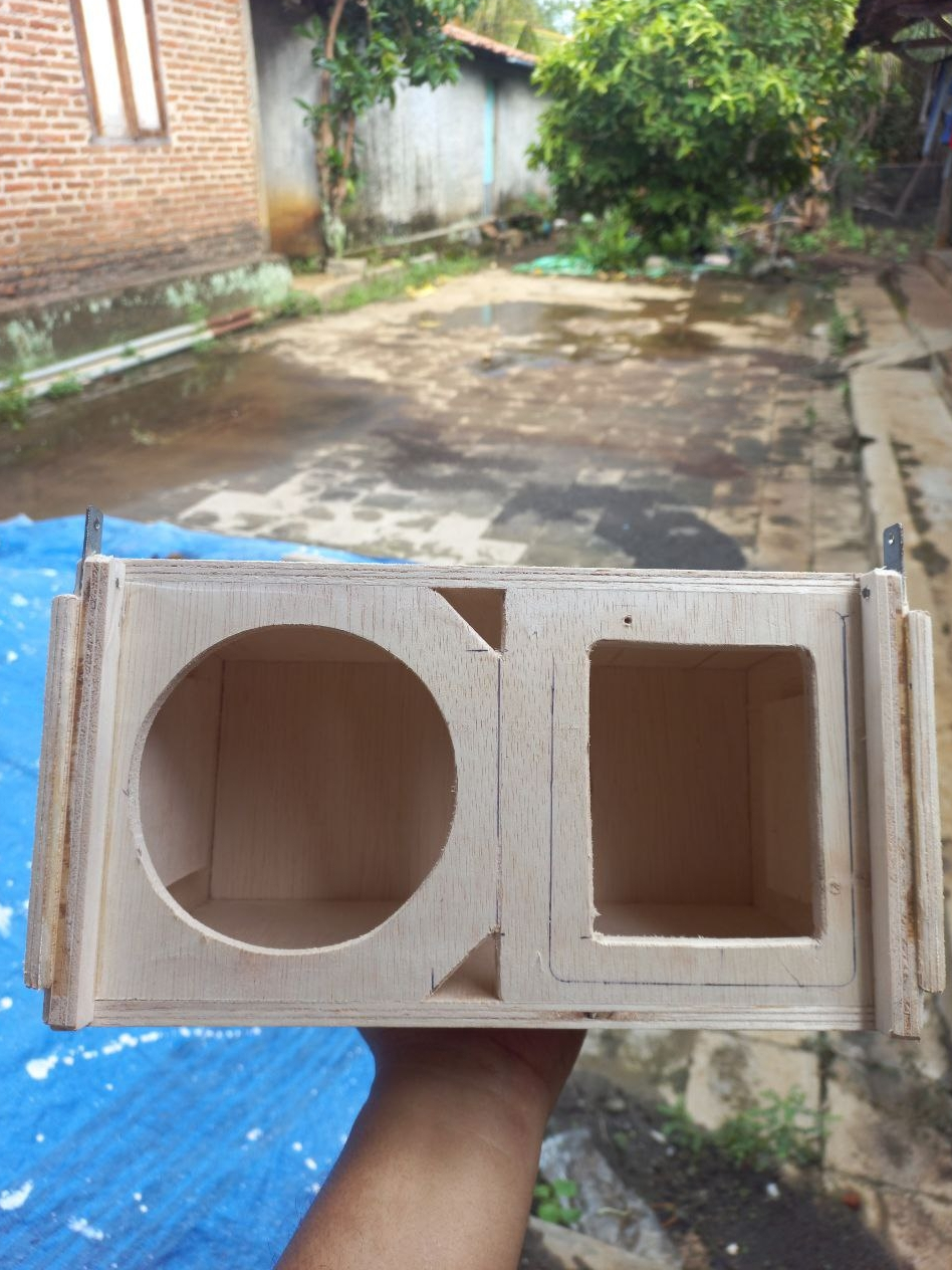 Jual Paket BOX LINE ARRAY 4 Inch isi Speaker ACR KSV 4 Inch plus ...