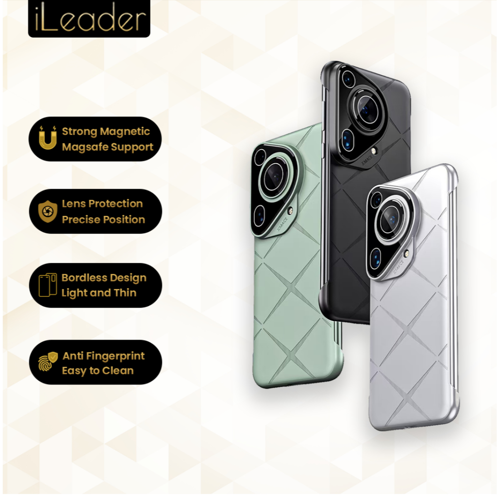 Jual iLeader HUAWEI Pura70 Ultra Slim Protective Case with Magsafe Ring ...